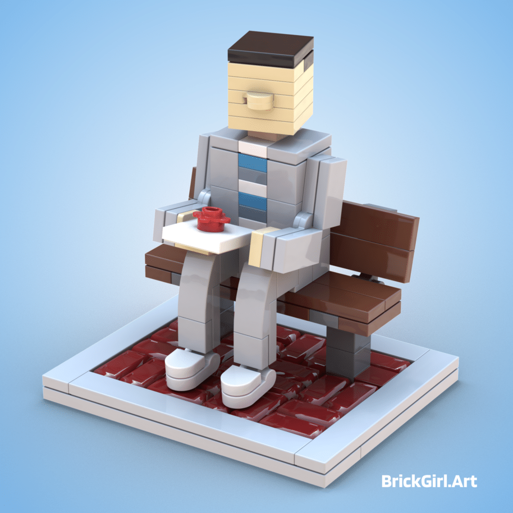 Forrest Gump – BrickGirl.Art